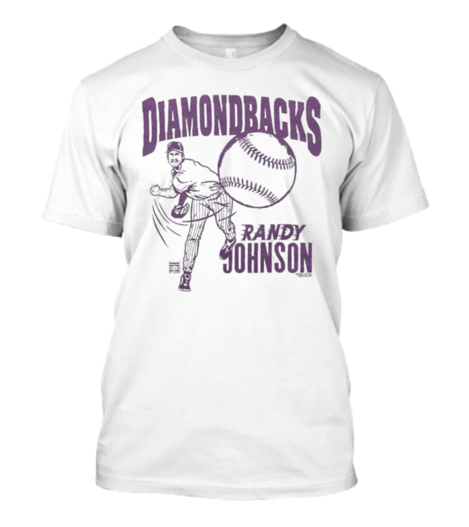 Diamondbacks Randy Johnson Baseball T-Shirt