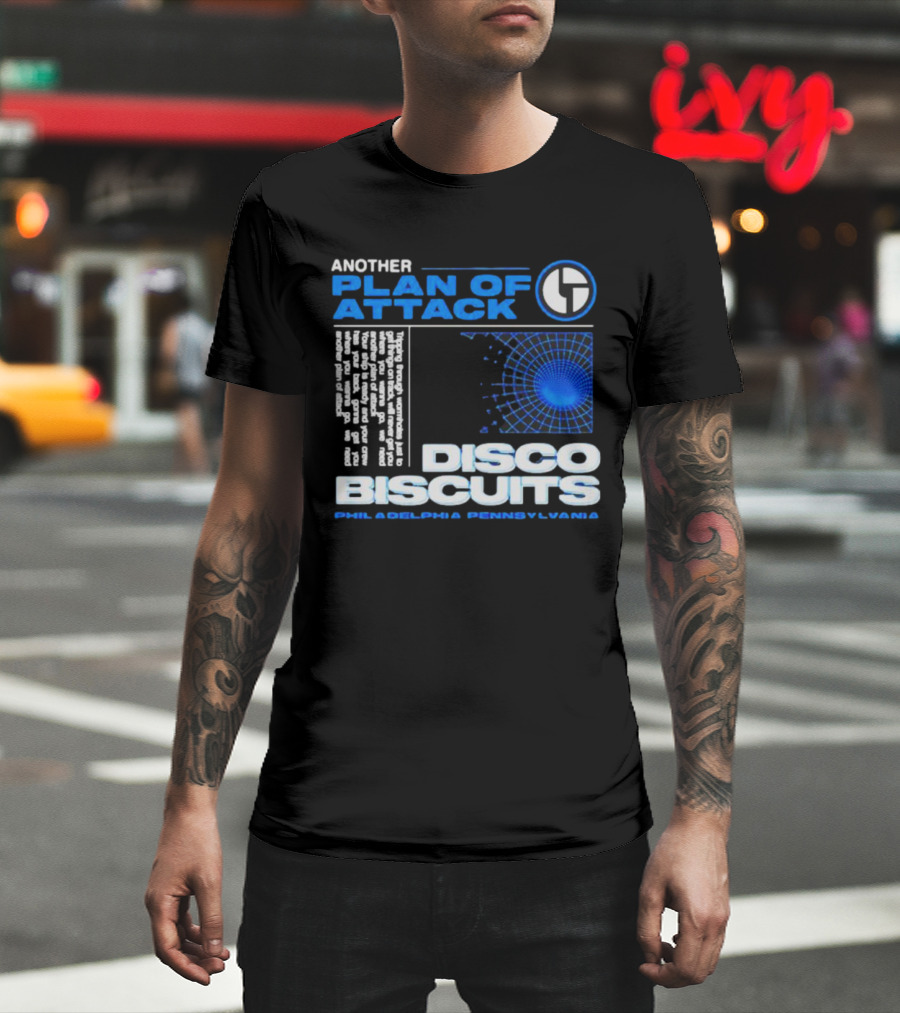 Another Plan Of Attack Disco Biscuits Philadelphia Pennsylvania T-Shirt
