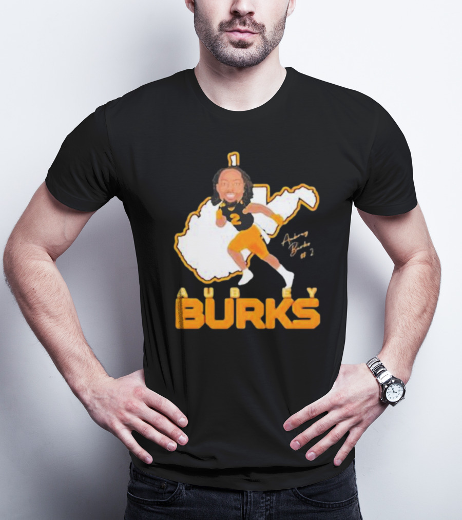 Aubrey Burks Fan 1 Football Player Art #2 T-Shirt