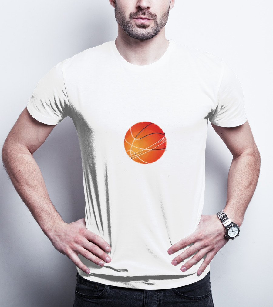 Basketball Lovers Basketball Player Galaxy Planet Basketball Space T-Shirt