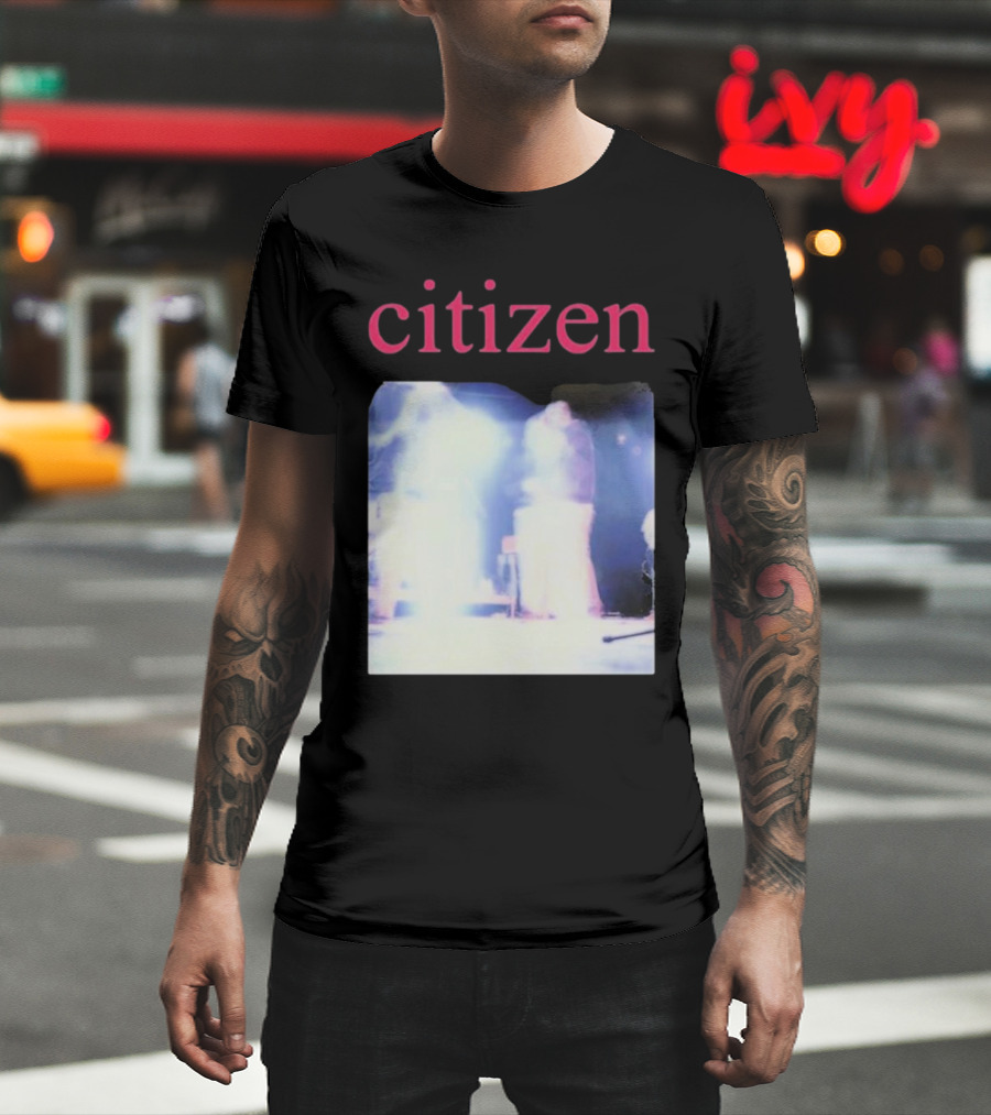 Citizen Blurry Photo Ghostly Figures T-Shirt