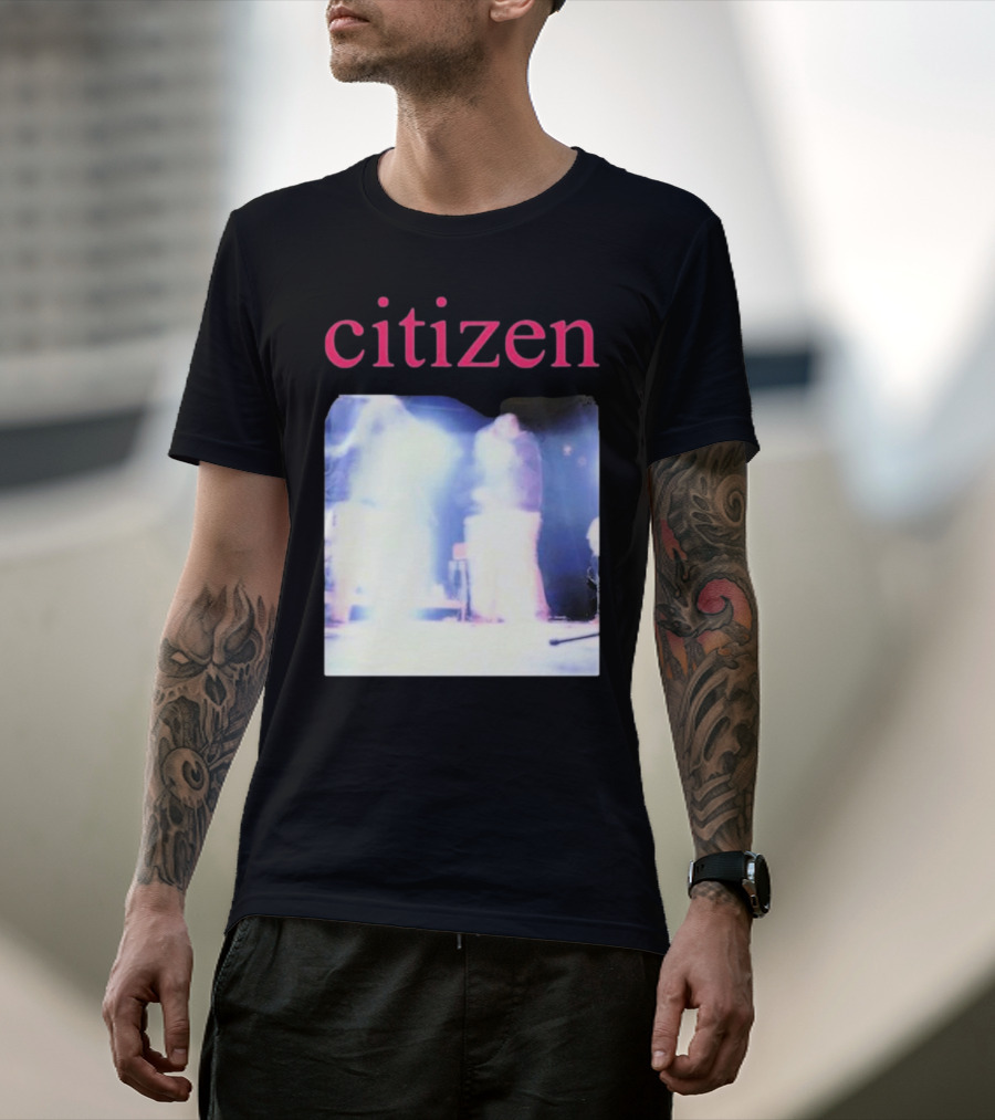 Citizen Blurry Photo Ghostly Figures T-Shirt