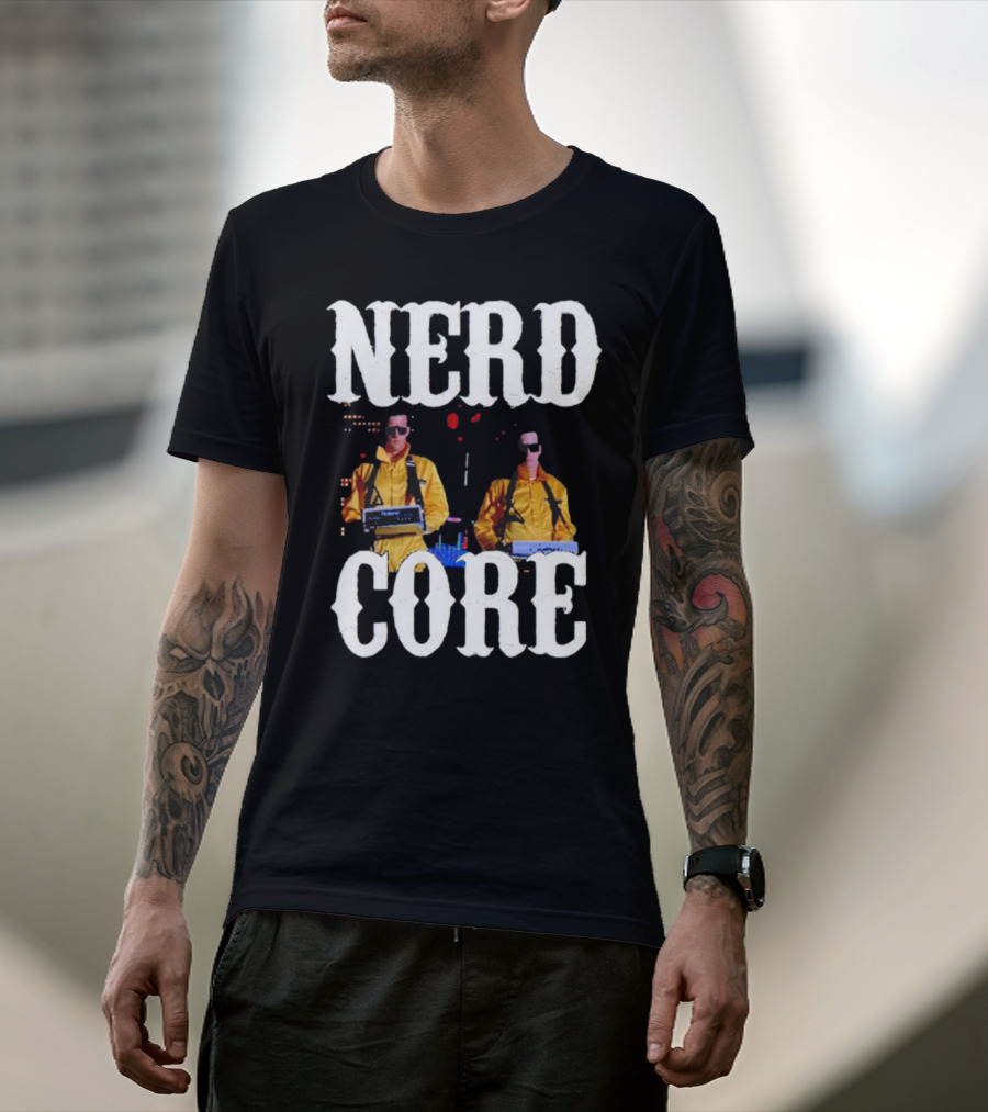 Nerdcore Collage With Synth T-Shirt