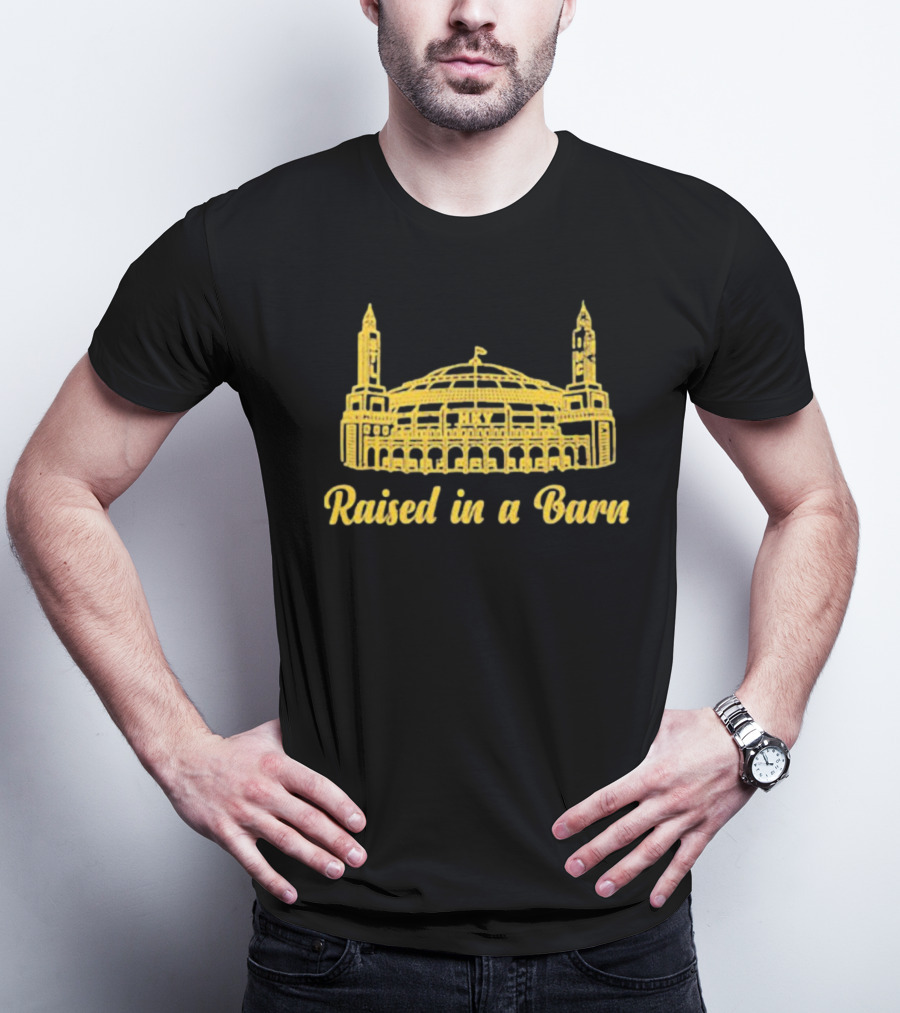 Raised In A Barn Iconic Arena T-Shirt