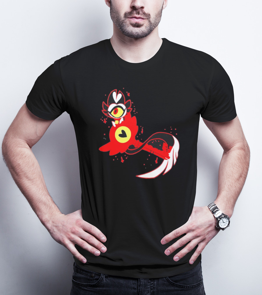 Hazbin Hotel Staff Alastor Radio Demon Character T-Shirt