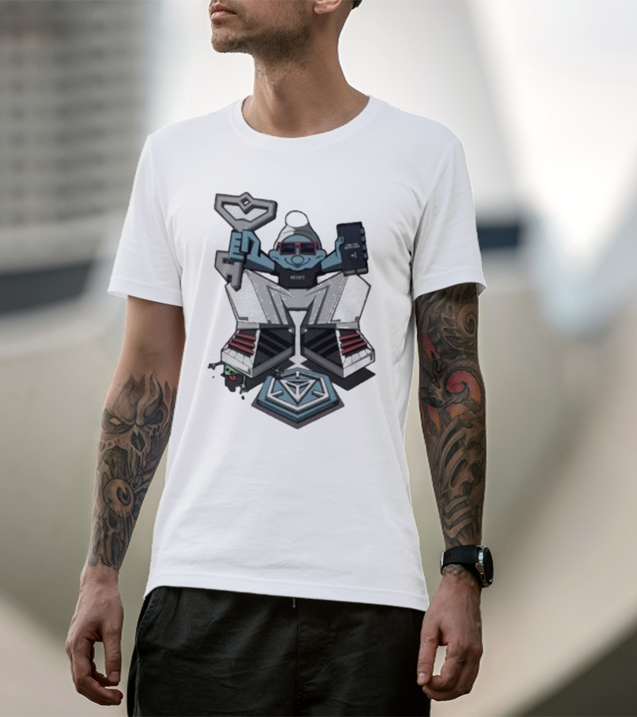Resistance Agent Boss Character Ingress Anime Style Image T-Shirt
