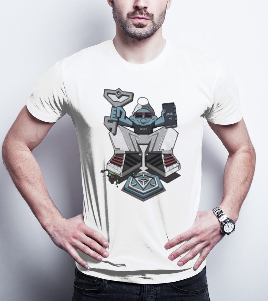 Resistance Agent Boss Character Ingress Anime Style Image T-Shirt