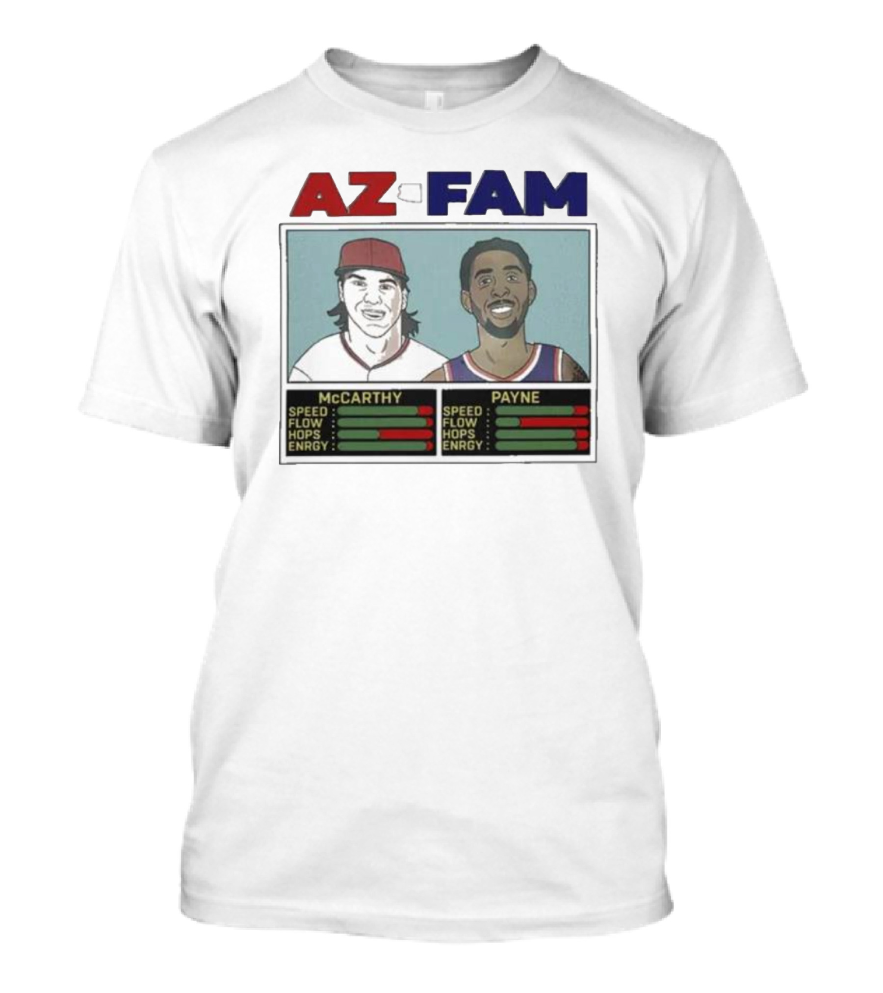 Az-Fam McCarthy Payne Speed Flow Hops Energy T-Shirt