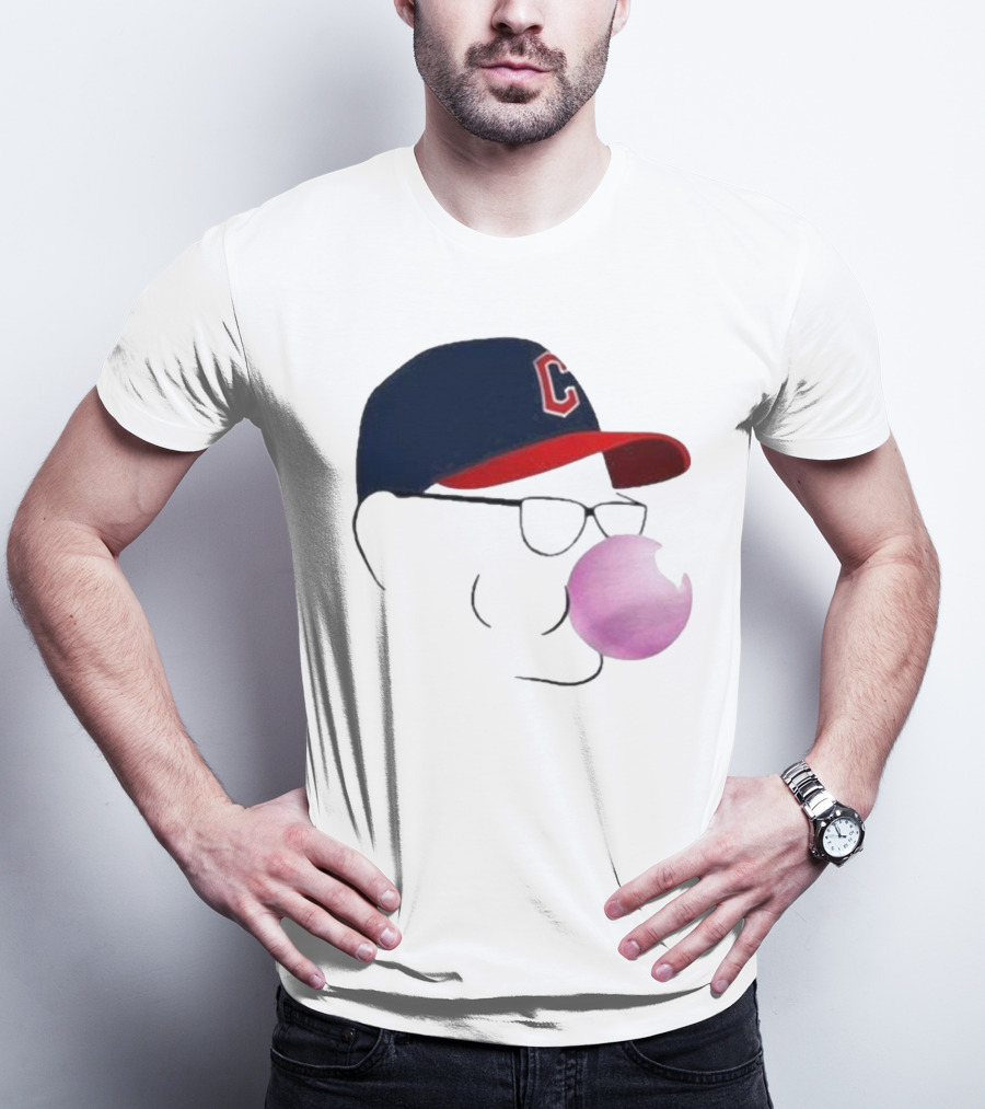 Cleveland Guardians Tito Bubblegum Baseball Hat T-Shirt