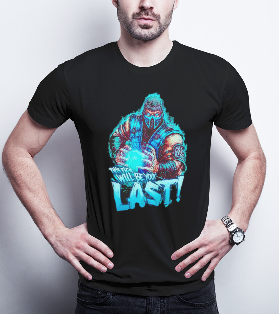 Sub Zero This Fight Will Be Your Last Mortal Kombat T-Shirt