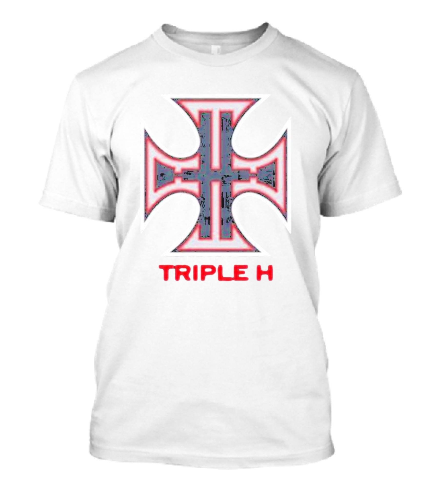 Triple H Iron Cross Emblem T-Shirt