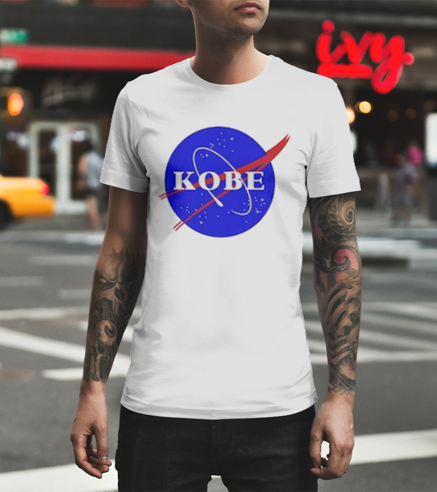 NASA Logo Style KOBE Basketball Tribute Classic T-Shirt
