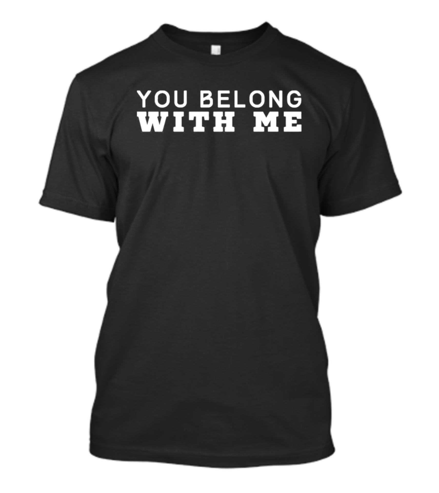 You Belong With Me Taylor Swift Song Lyrics T-Shirt