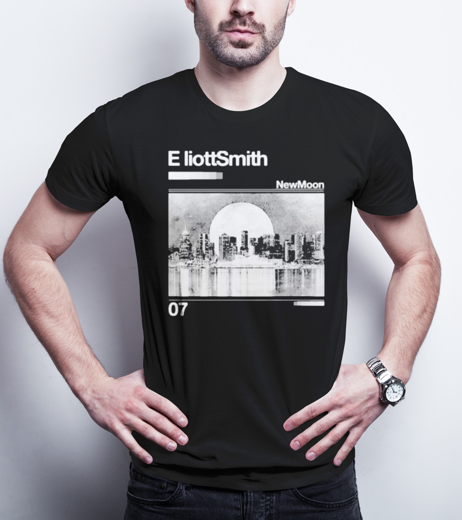 Elliott Smith New Moon 07 Skyline T-Shirt