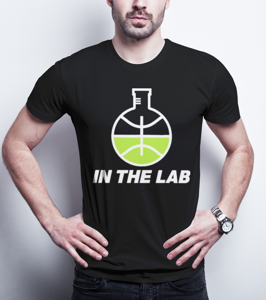 In The Lab Basketball Beaker T-Shirt