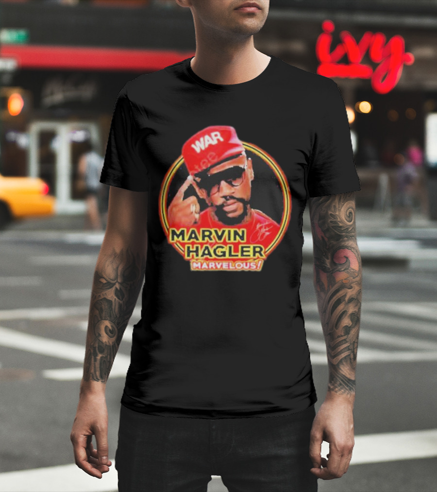 UFC Dustin Poirier Marvin Hagler War Marvelous T-Shirt