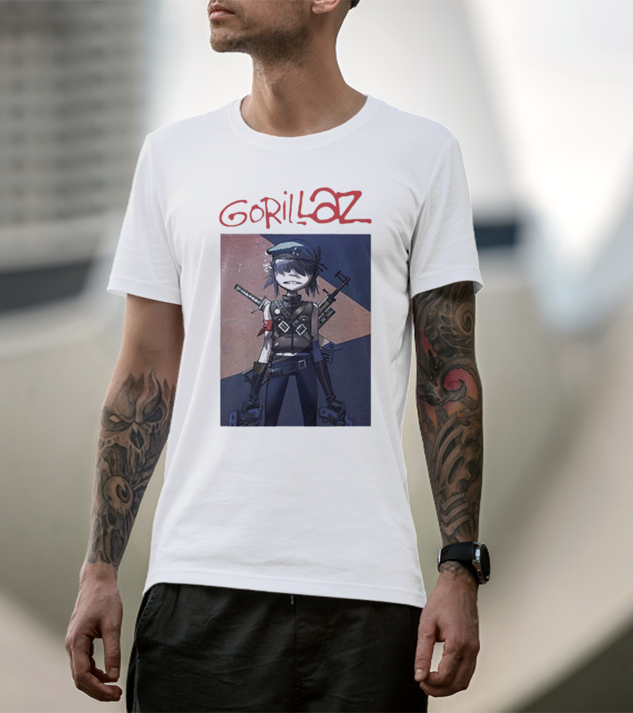 Timothee Chalamet Gorillaz Noodle Character T-Shirt