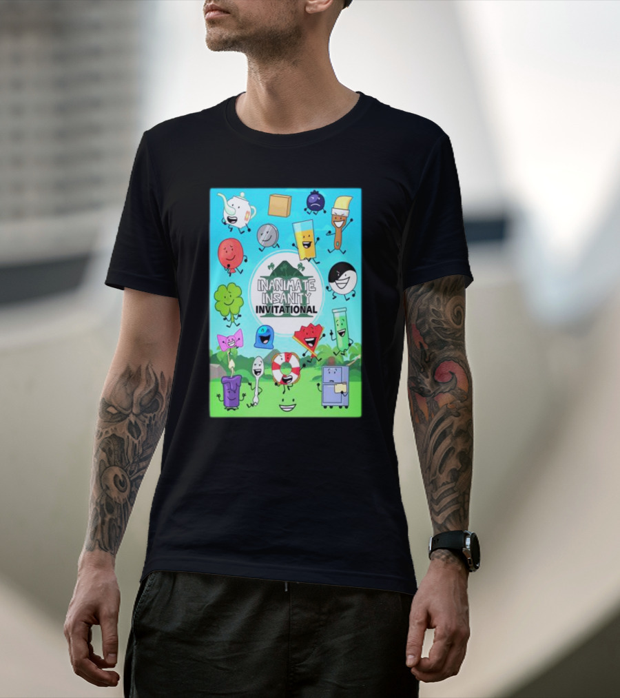 Inanimate Insanity Invitational Creator Ink Characters Compilation T-Shirt