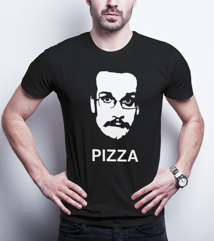 Pizza John Green Meme Face T-Shirt