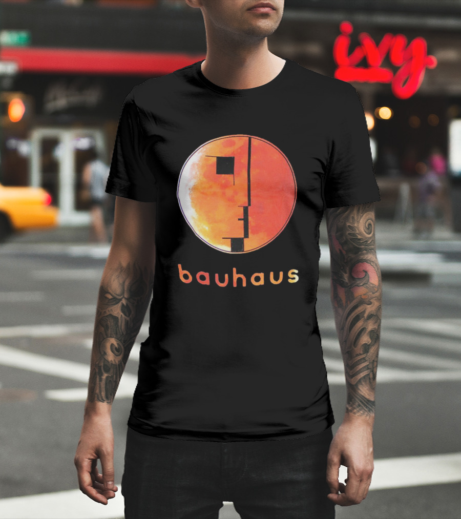 Bauhaus Moon Face T-Shirt