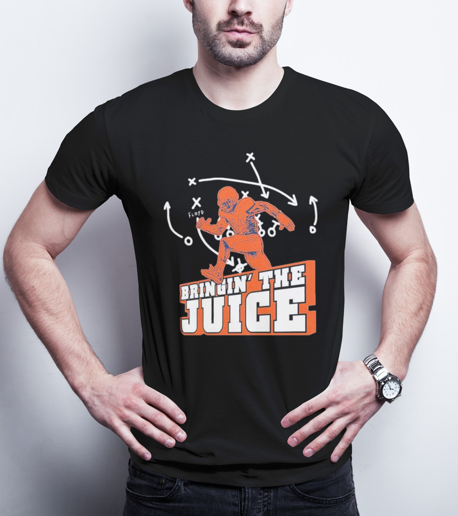Bringin' The Juice Football Play Diagram T-Shirt