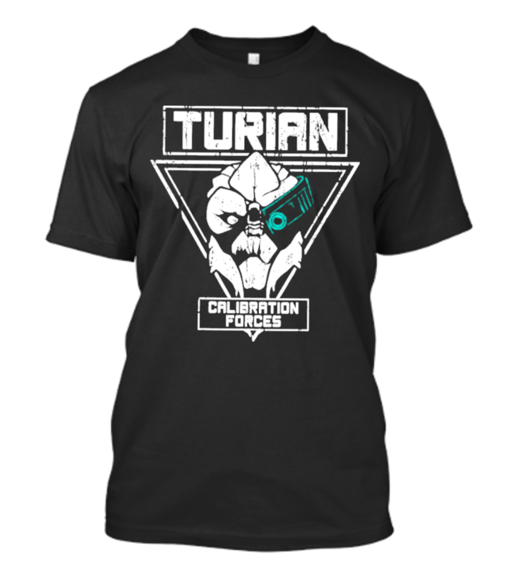 Turian Calibration Forces Mass Effect Gaming T-Shirt
