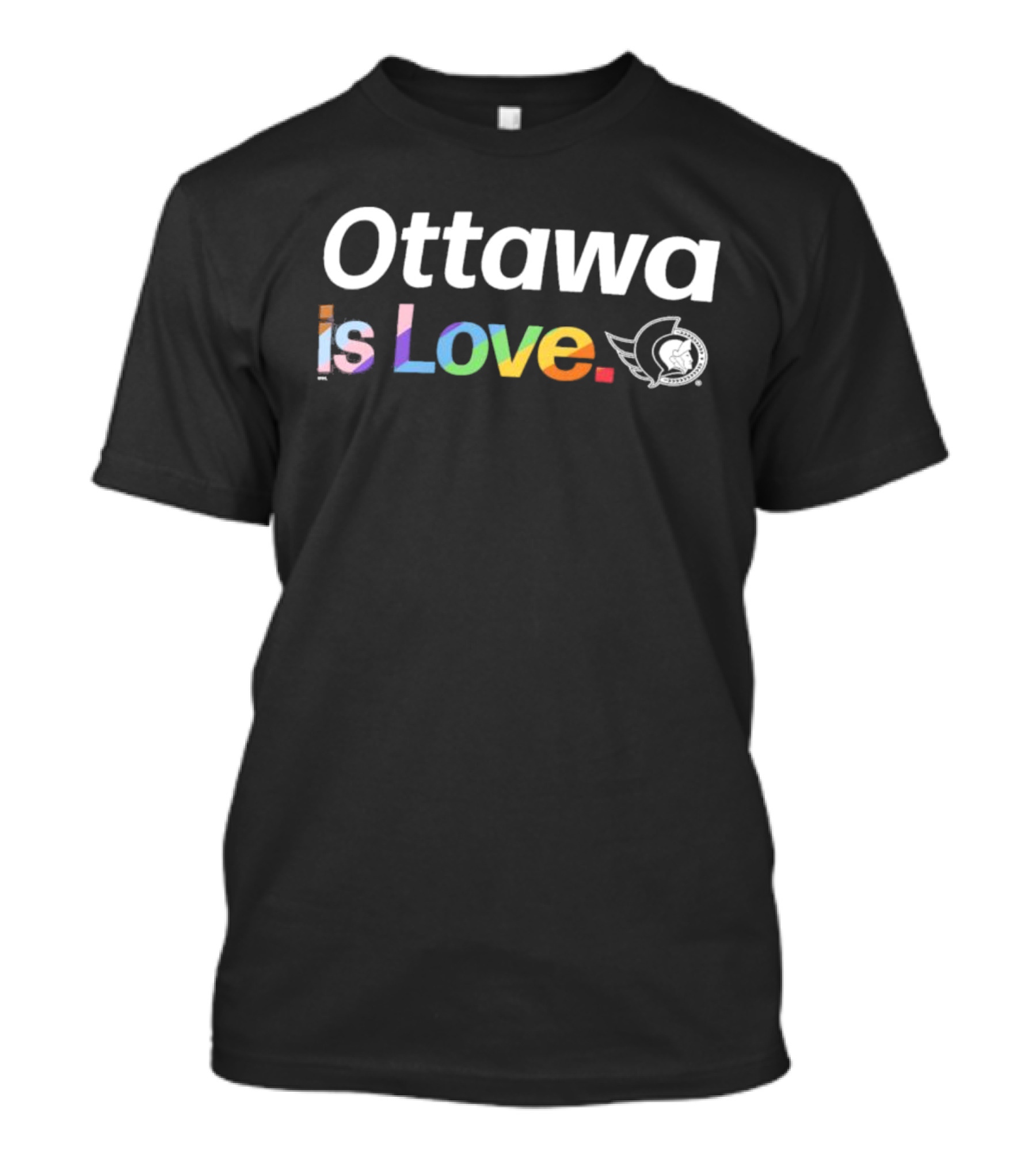 Ottawa Is Love Senators Pride T-Shirt