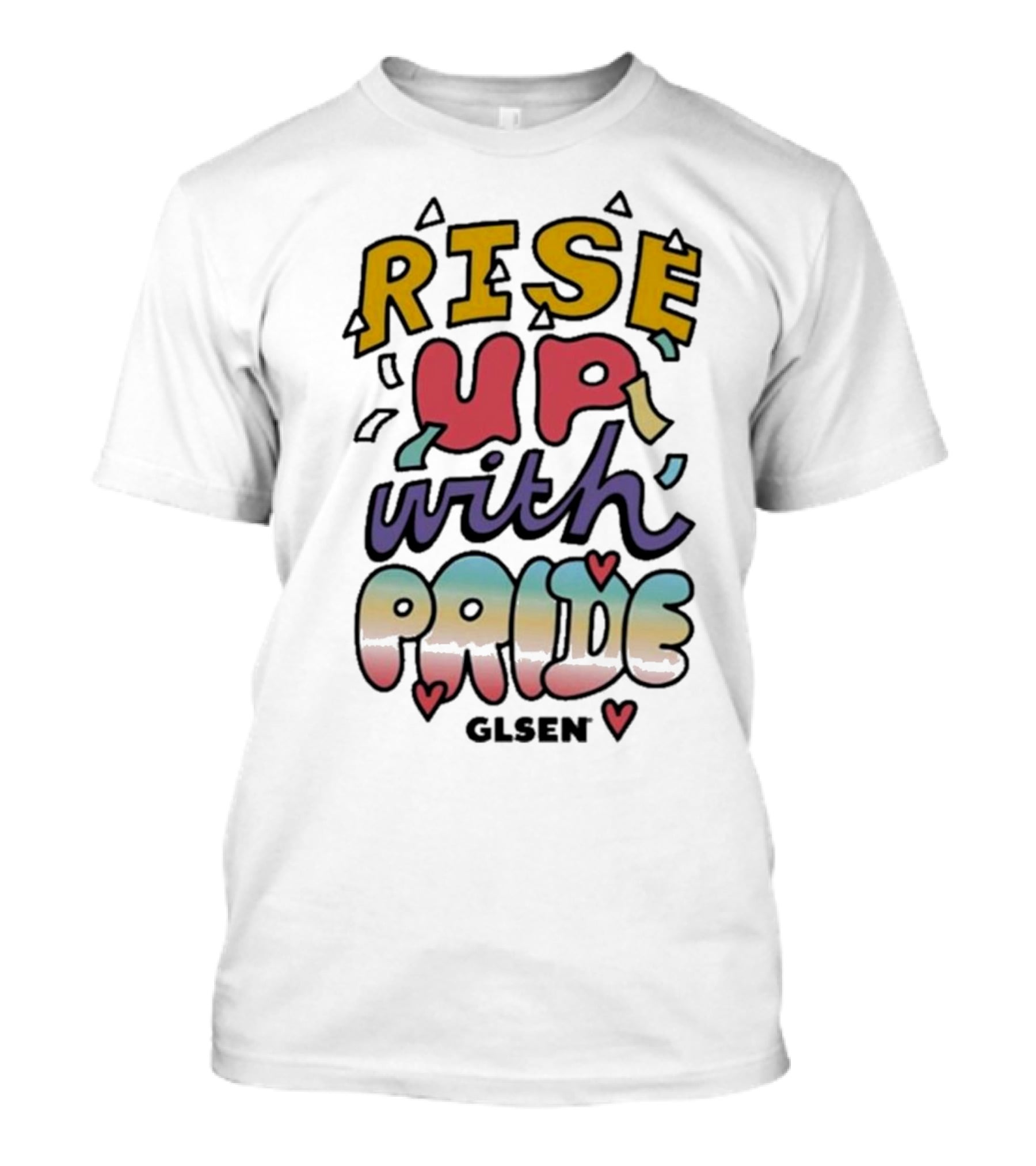 Glsen Rise Up With Pride Wilson Cruz T-Shirt