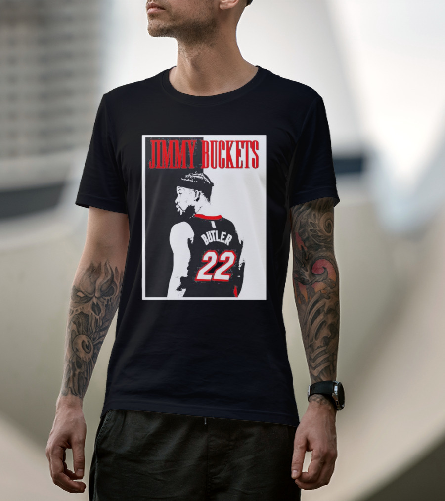 Jimmy Butler Buckets 22 Basketball Jersey T-Shirt