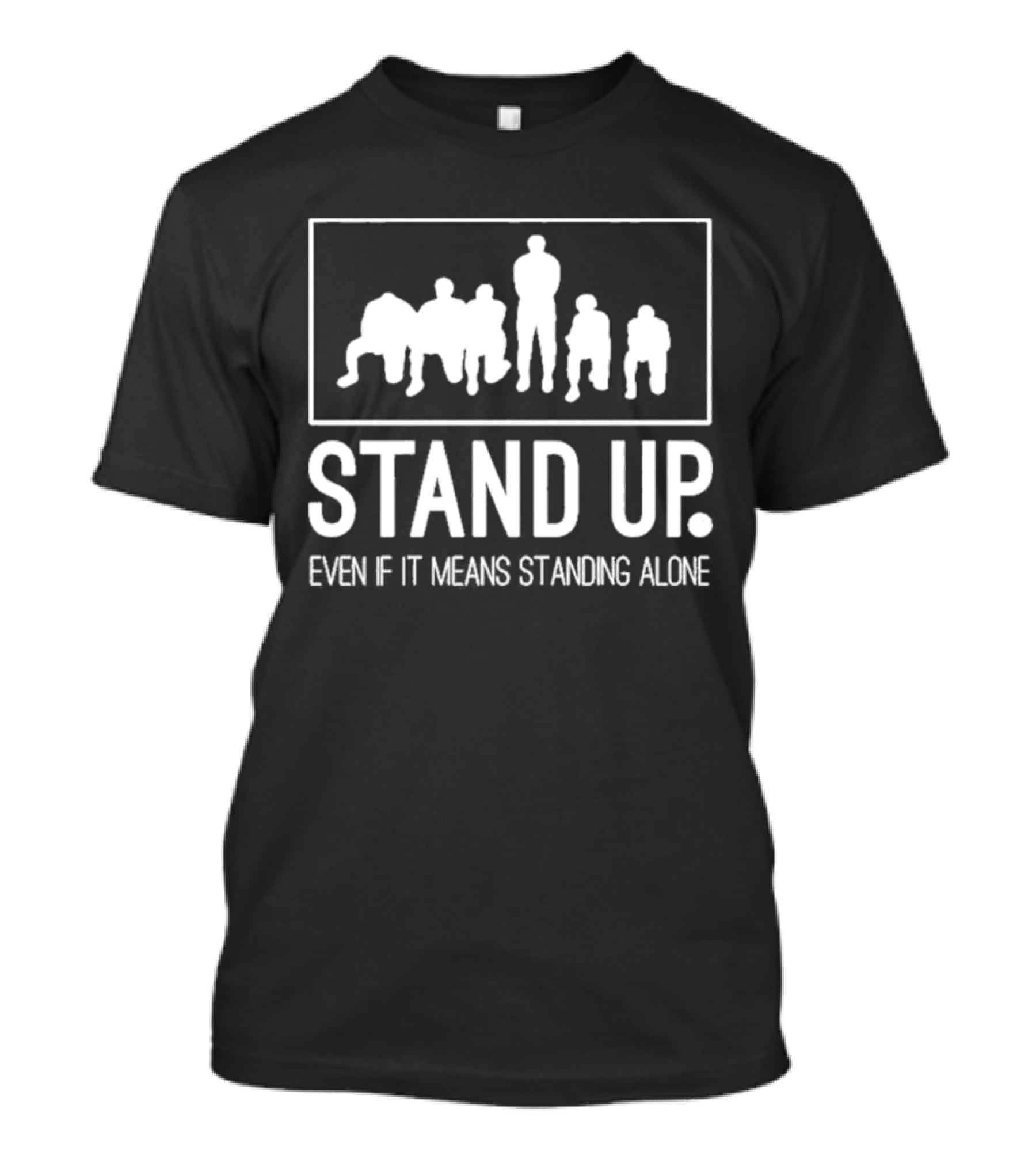 Stand Up Even If It Means Standing Alone Jonathan Isaac T-Shirt