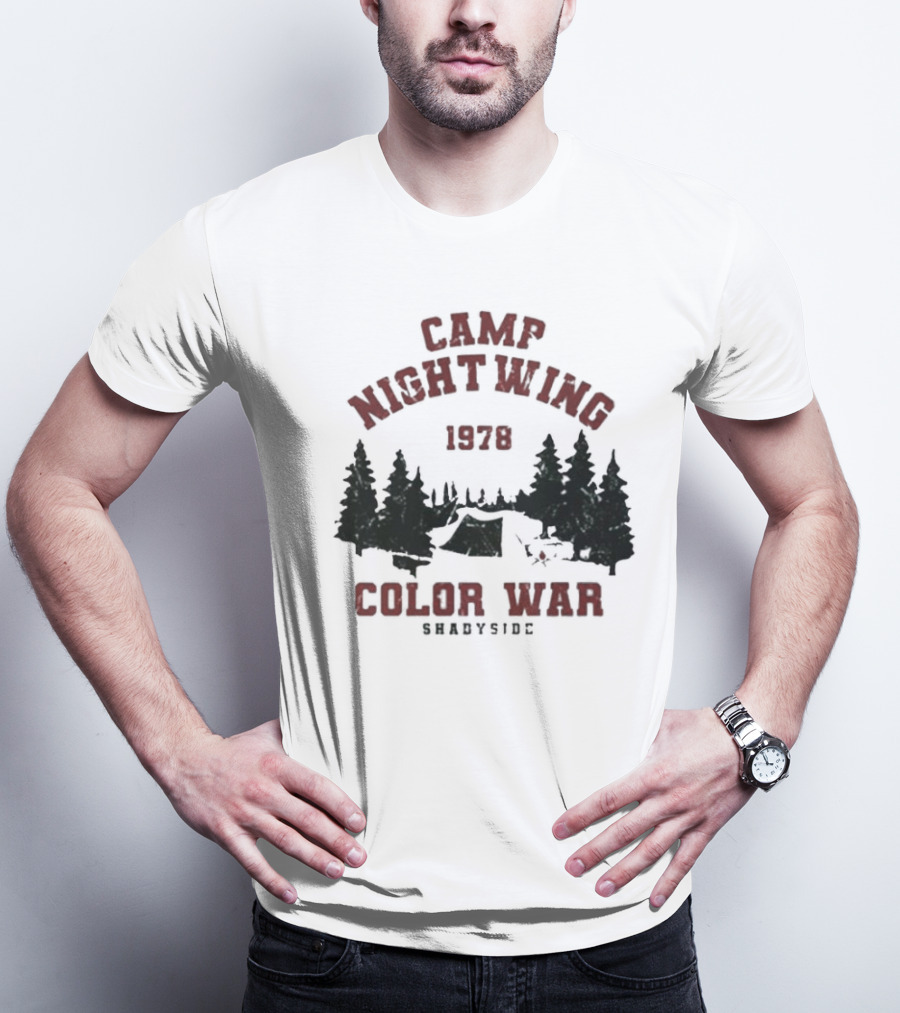 Camp Nightwing 1978 Color War Shadyside T-Shirt