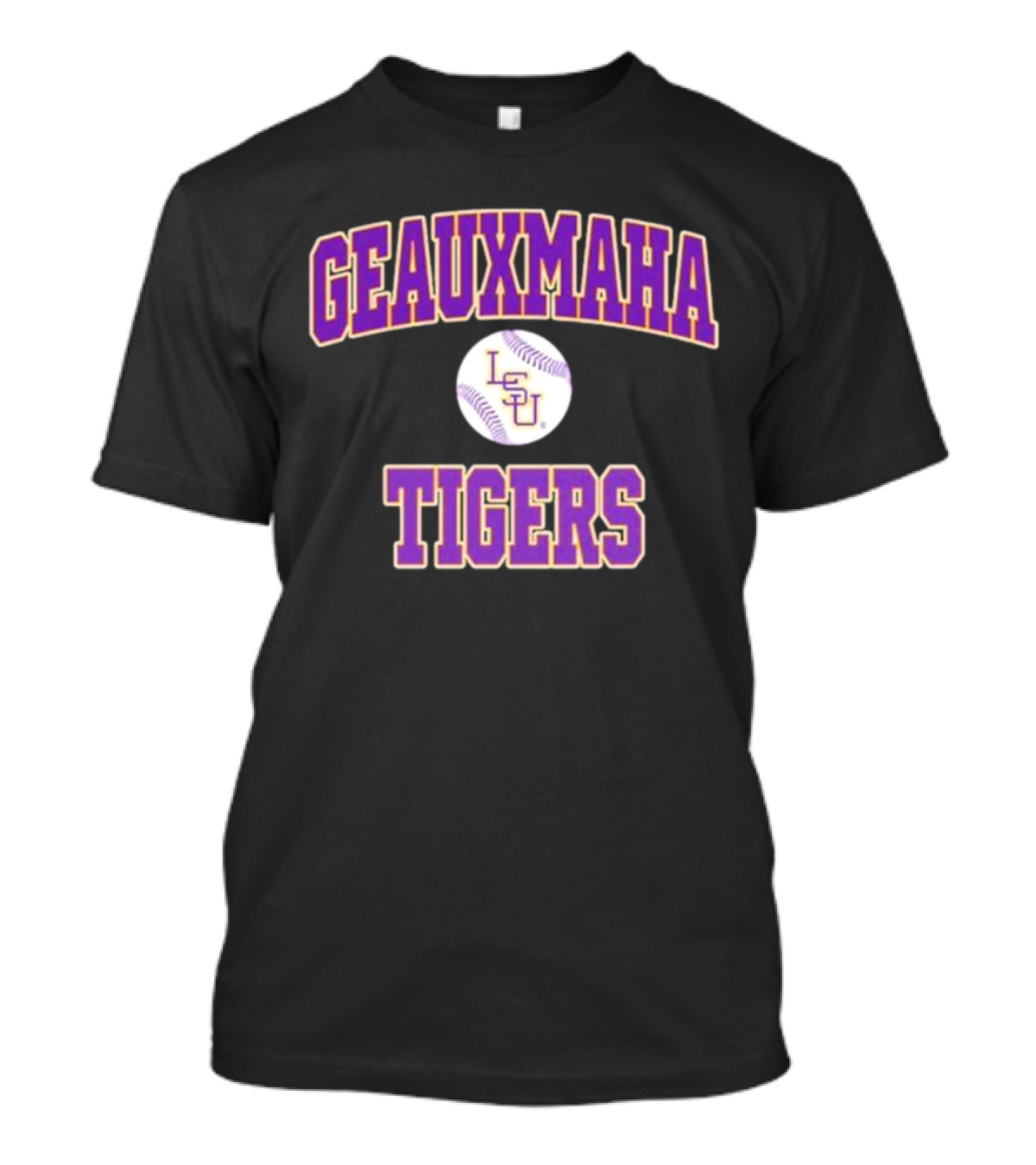 Geauxmaha Tigers LSU Baseball Team Spirit Fan Gear T-Shirt