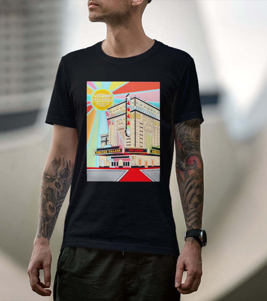 Uptown Arts Stroll United Palace Paseo De Las Artes Vegalteno T-Shirt
