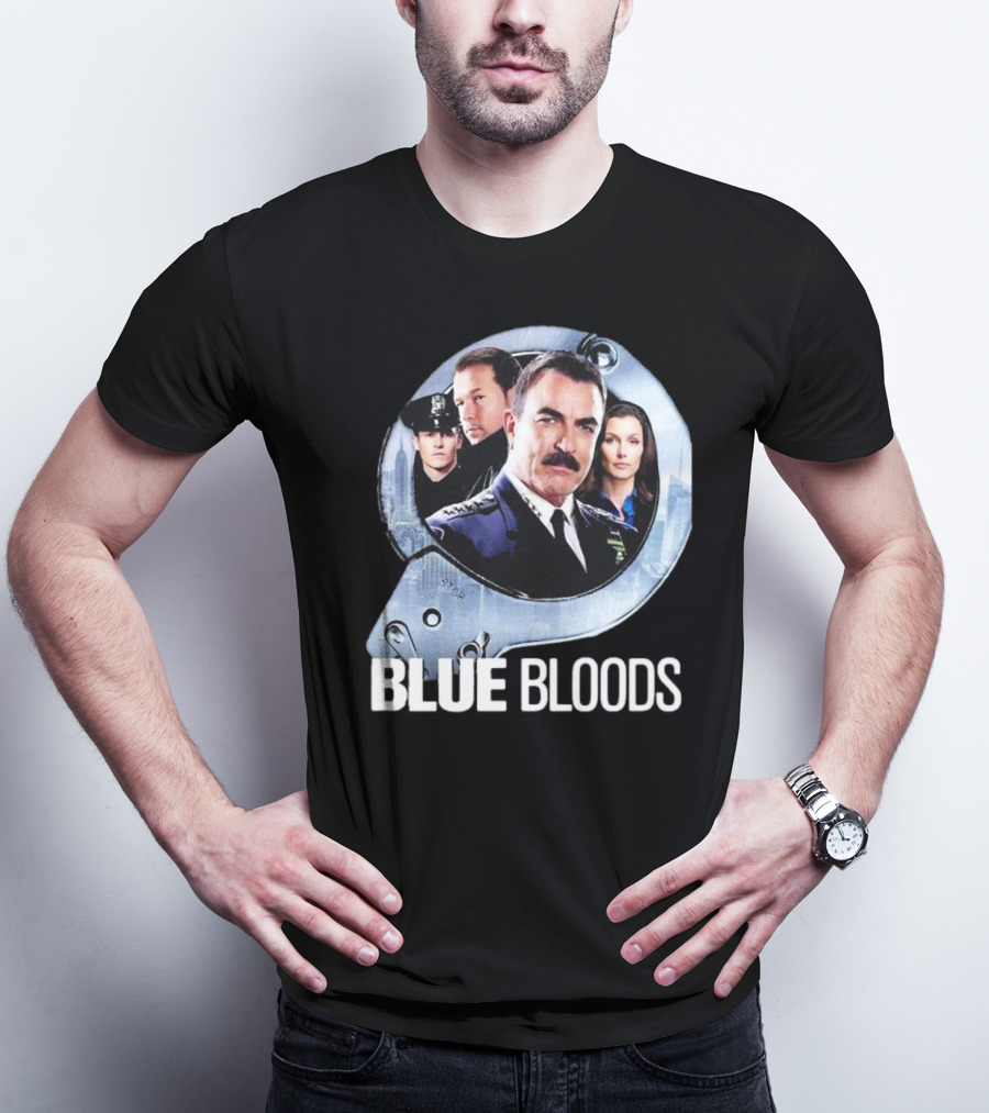 Blue Bloods Reagan Family Tom Selleck Donnie Wahlberg Cop Movie Fan T-Shirt