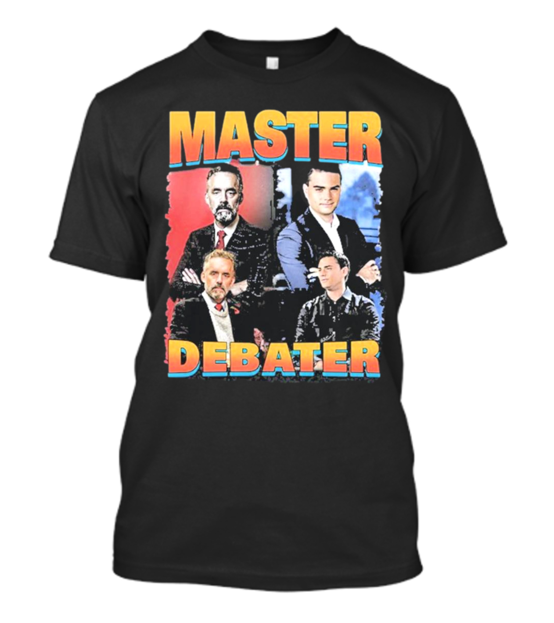 Memeabletees Master Debater Political Commentary Figures T-Shirt