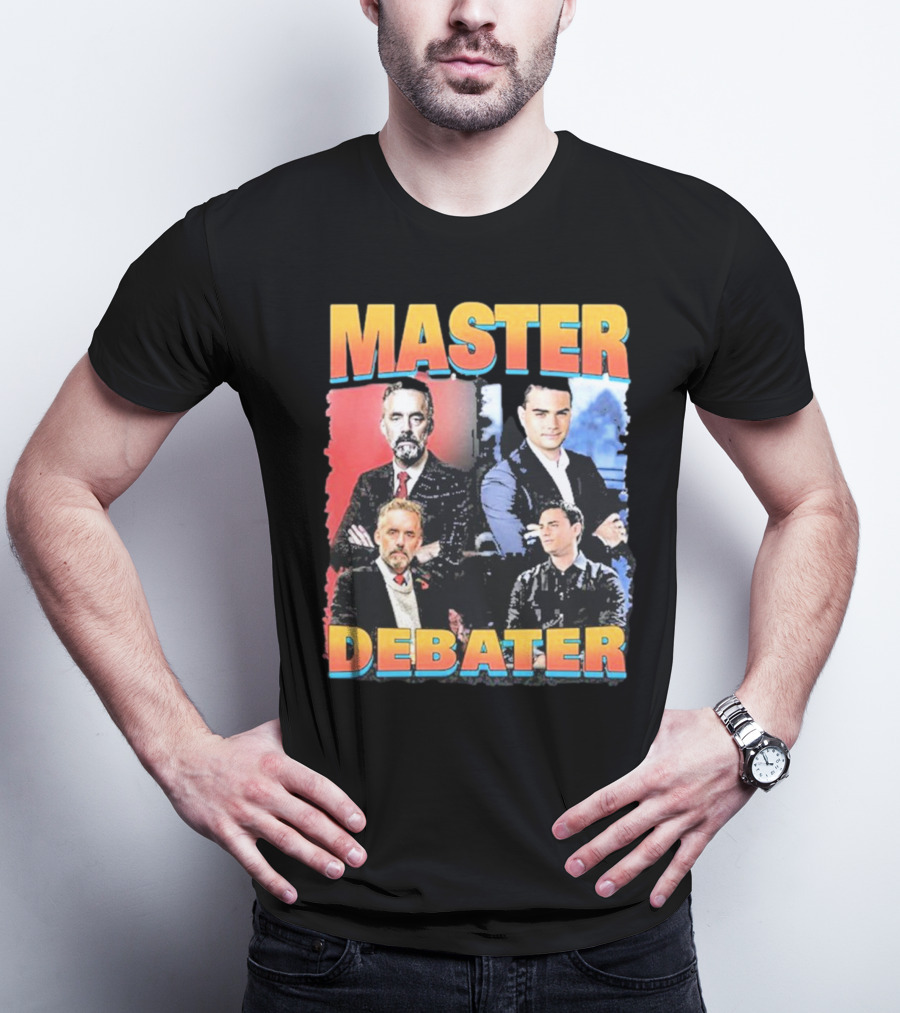 Memeabletees Master Debater Political Commentary Figures T-Shirt