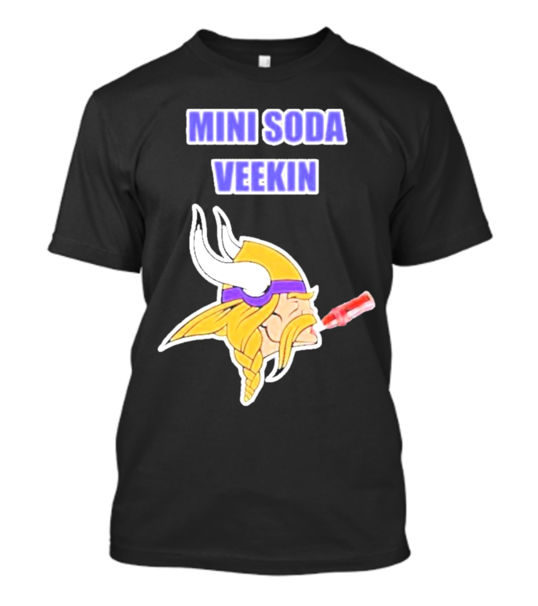 MINI SODA VEEKIN Viking Drinking Soda T-Shirt