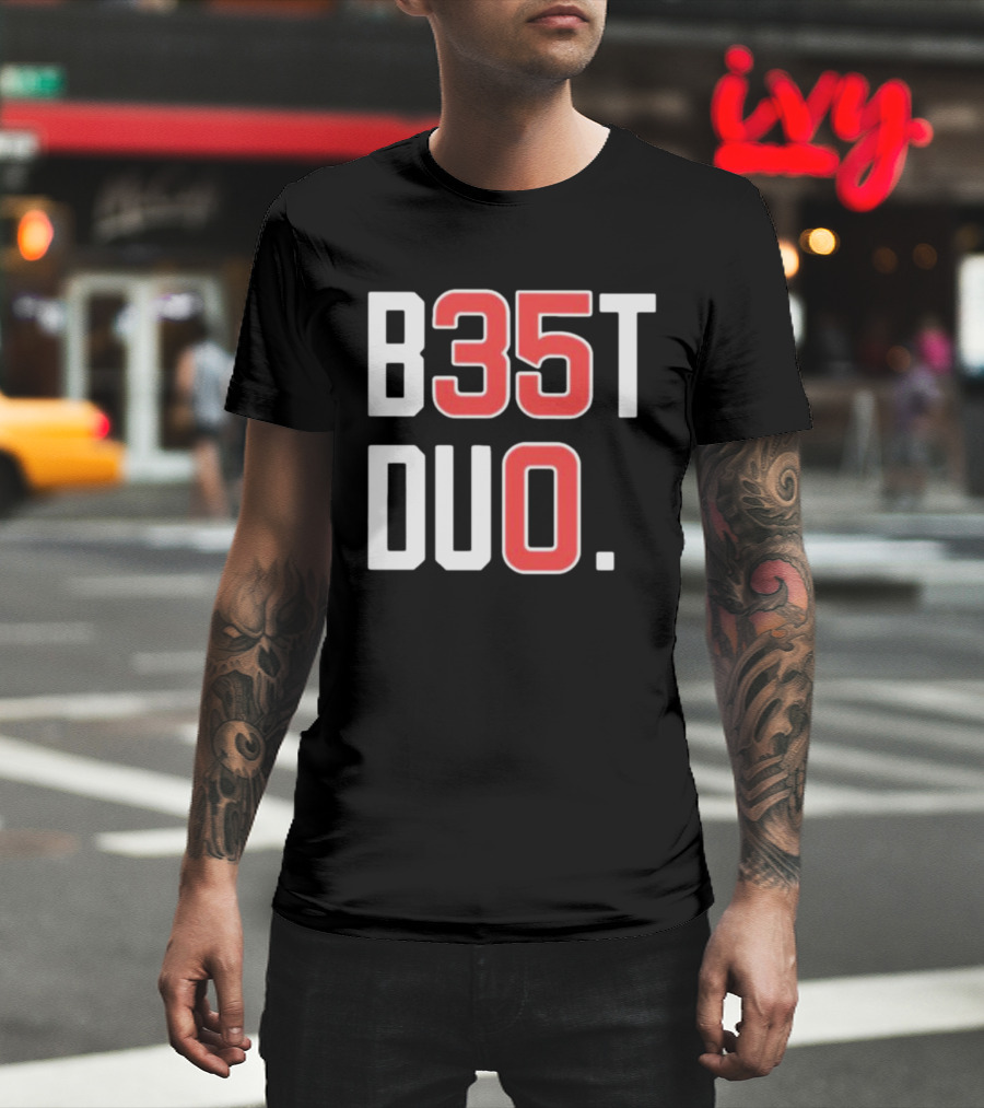 Justin Steele Marcus Stroman Best Duo 35 T-Shirt