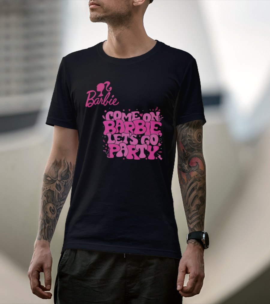 Come On Barbie Let's Go Party Groovy Barbie T-Shirt