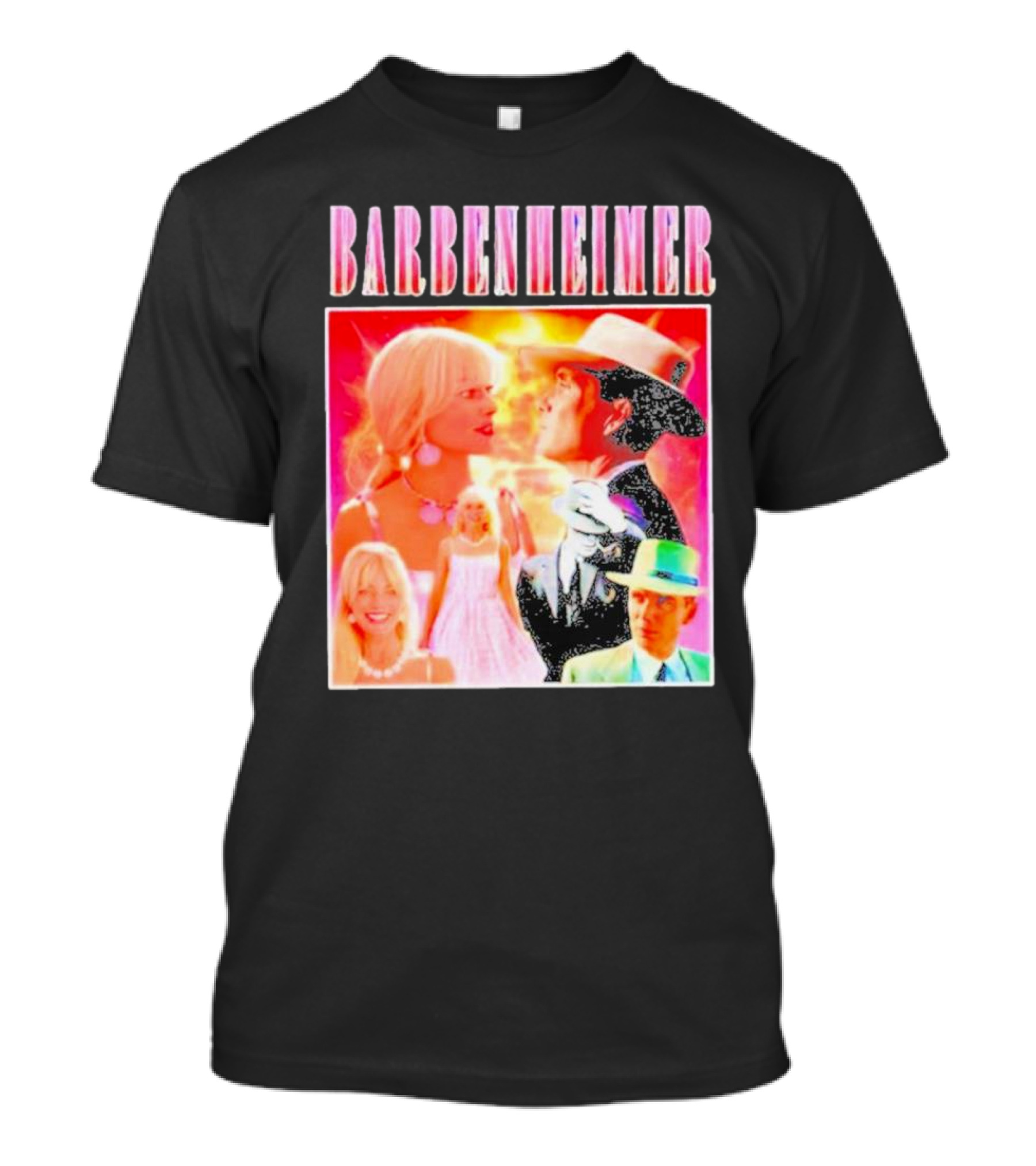 Barbenheimer Oppenheimer Barbie Movie Mashup T-Shirt