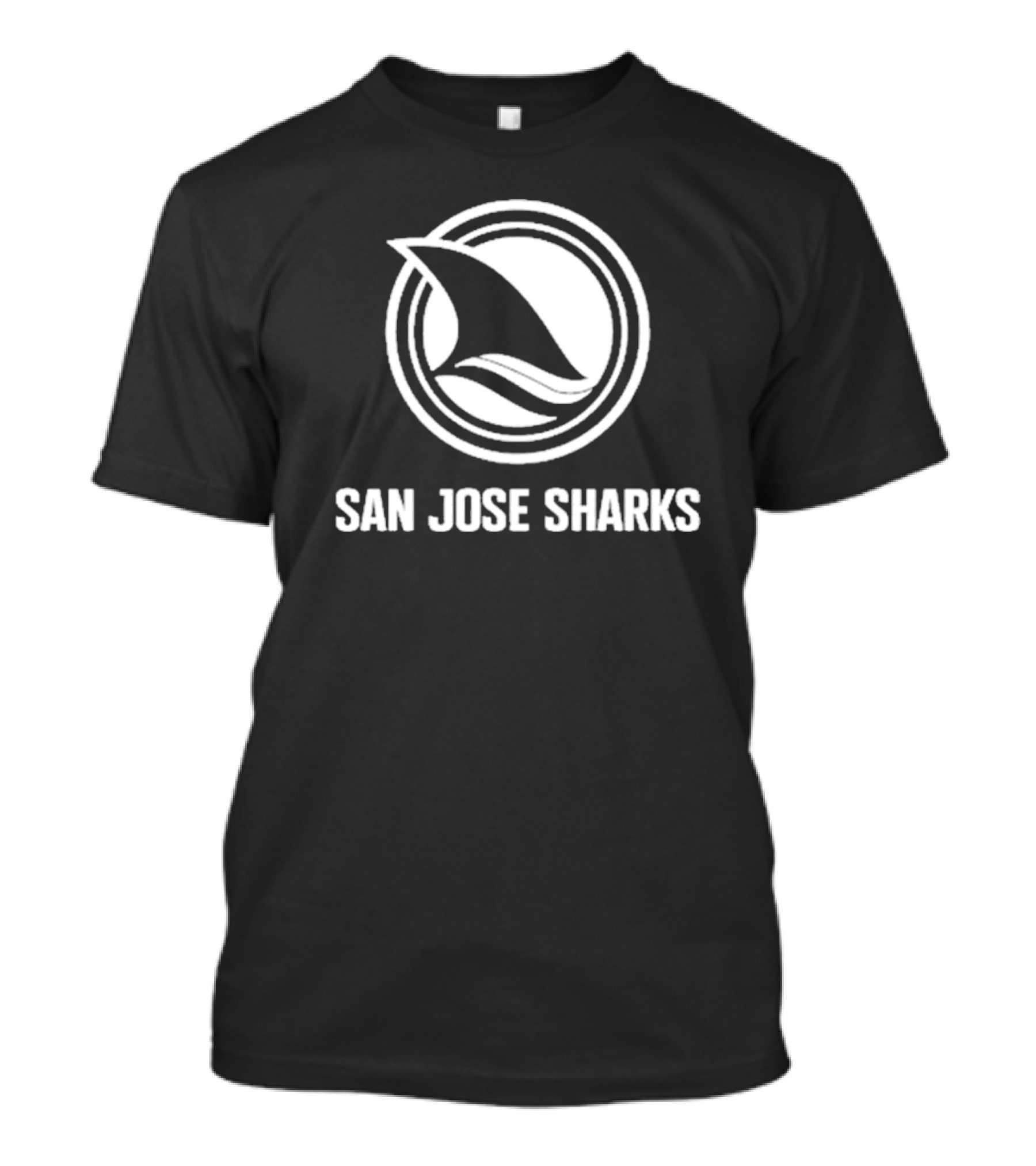 San Jose Sharks Logo San Jose Barracuda T-Shirt