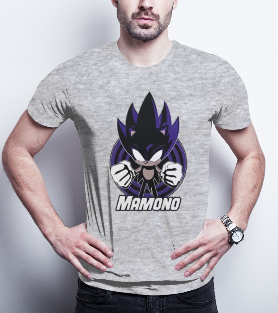 Mamono Dark Super Shadow Style Character T-Shirt