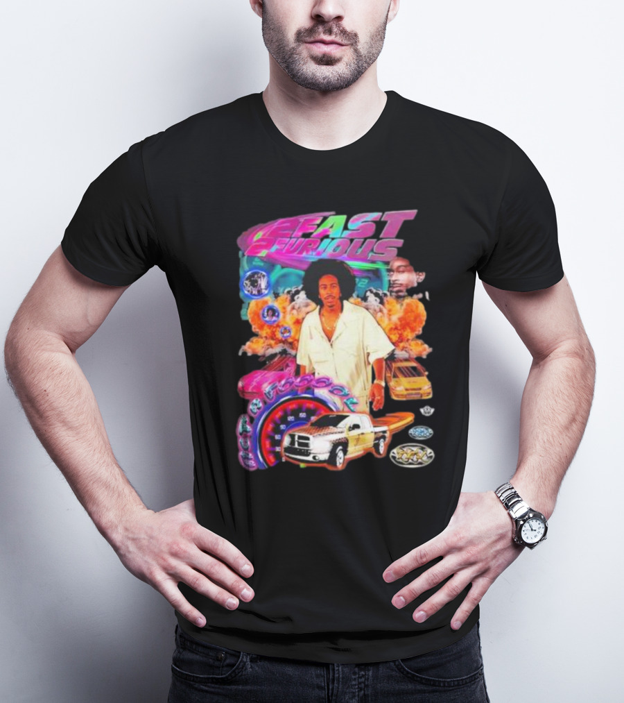 2 Fast 2 Furious Act A Fool With Cars And Explosions T-Shirt