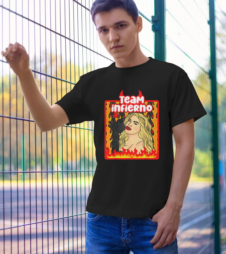 Team Infierno Wendy Guevara Latina Flames T-Shirt