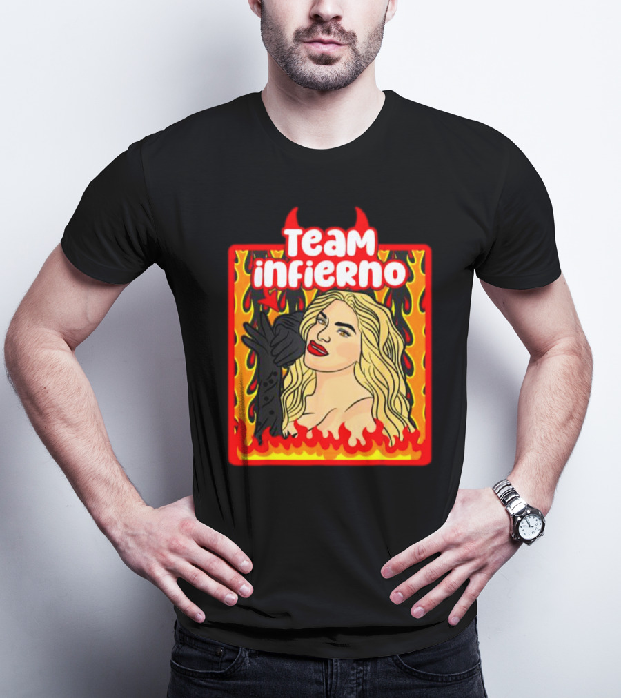 Team Infierno Wendy Guevara Latina Flames T-Shirt