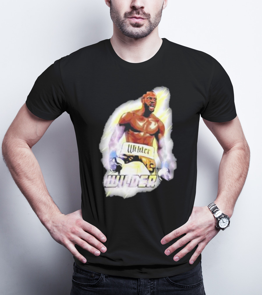 Deontay Wilder Lightning Boxer Champion Energy T-Shirt