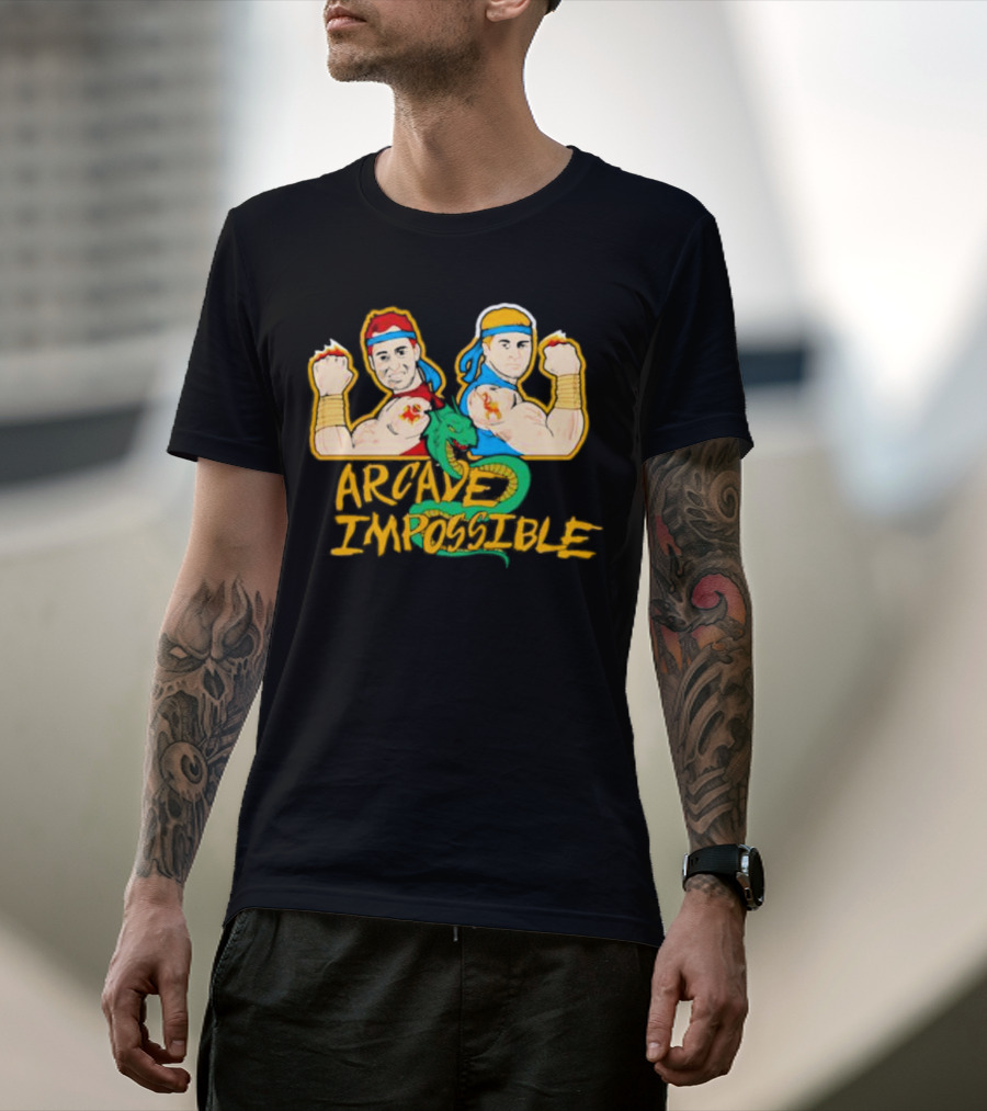 Arcade Impossible Double Dragon Duo T-Shirt