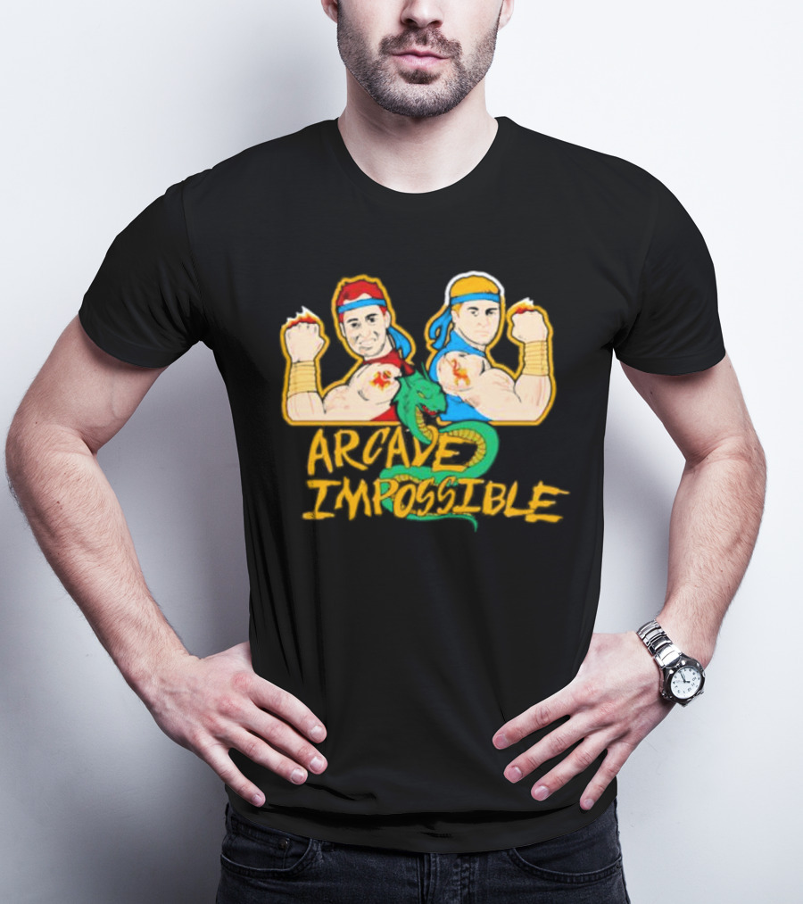 Arcade Impossible Double Dragon Duo T-Shirt