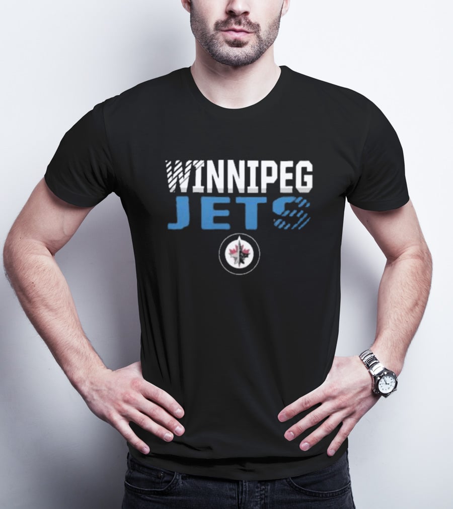 Winnipeg Jets Fade Out Iconic Collection T-Shirt