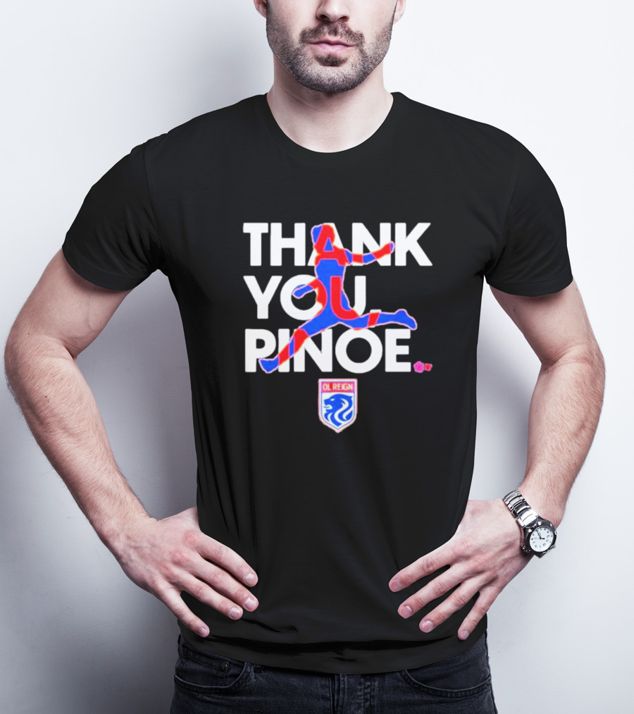 Thank You Pinoe Megan Rapinoe OL Reign T-Shirt